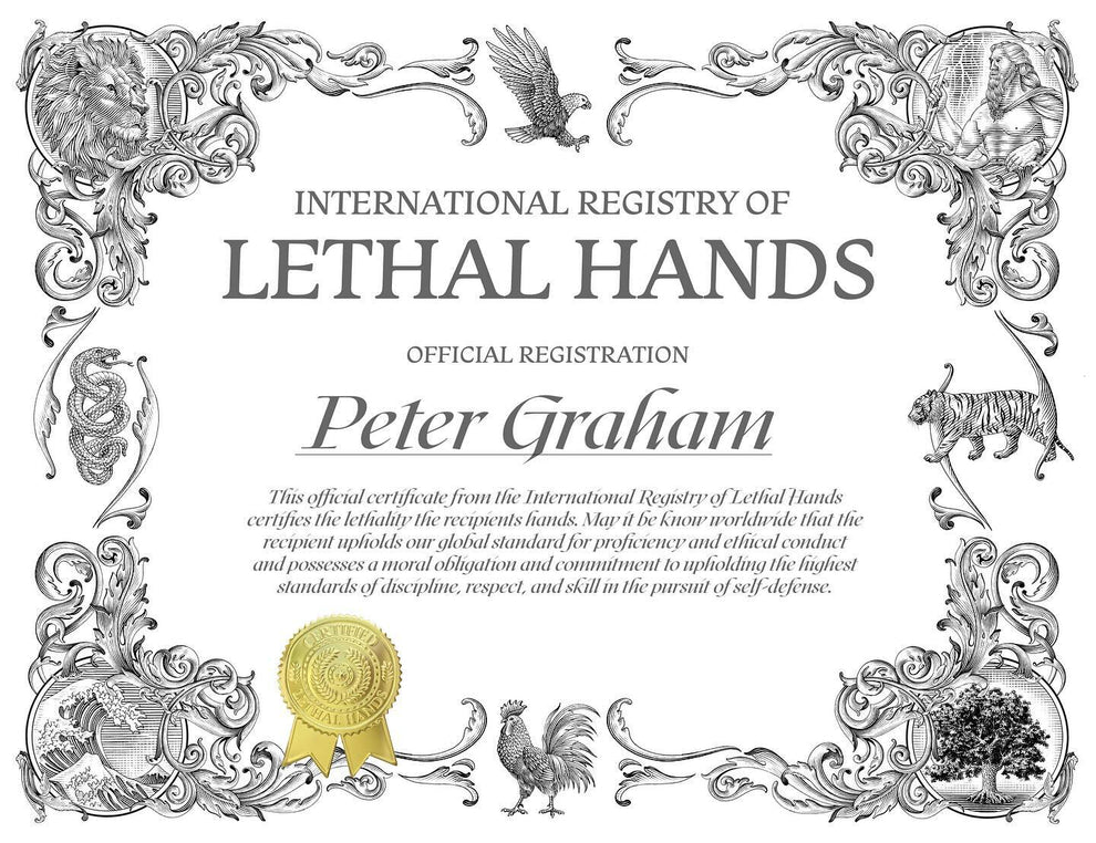 Register Your Hands as Lethal Weapons – International Registry of ...